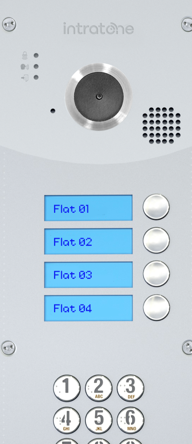 PB-01 Apartment Intercom System Wireless | Intratone